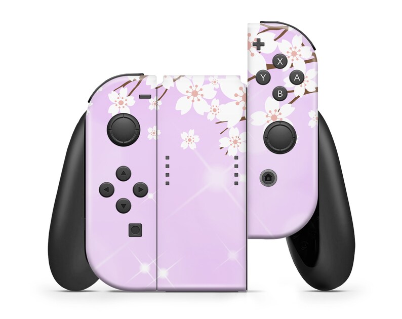 Light Pink Pattern Nintendo Switch Vinyl Sticker Pink Sakura - Etsy