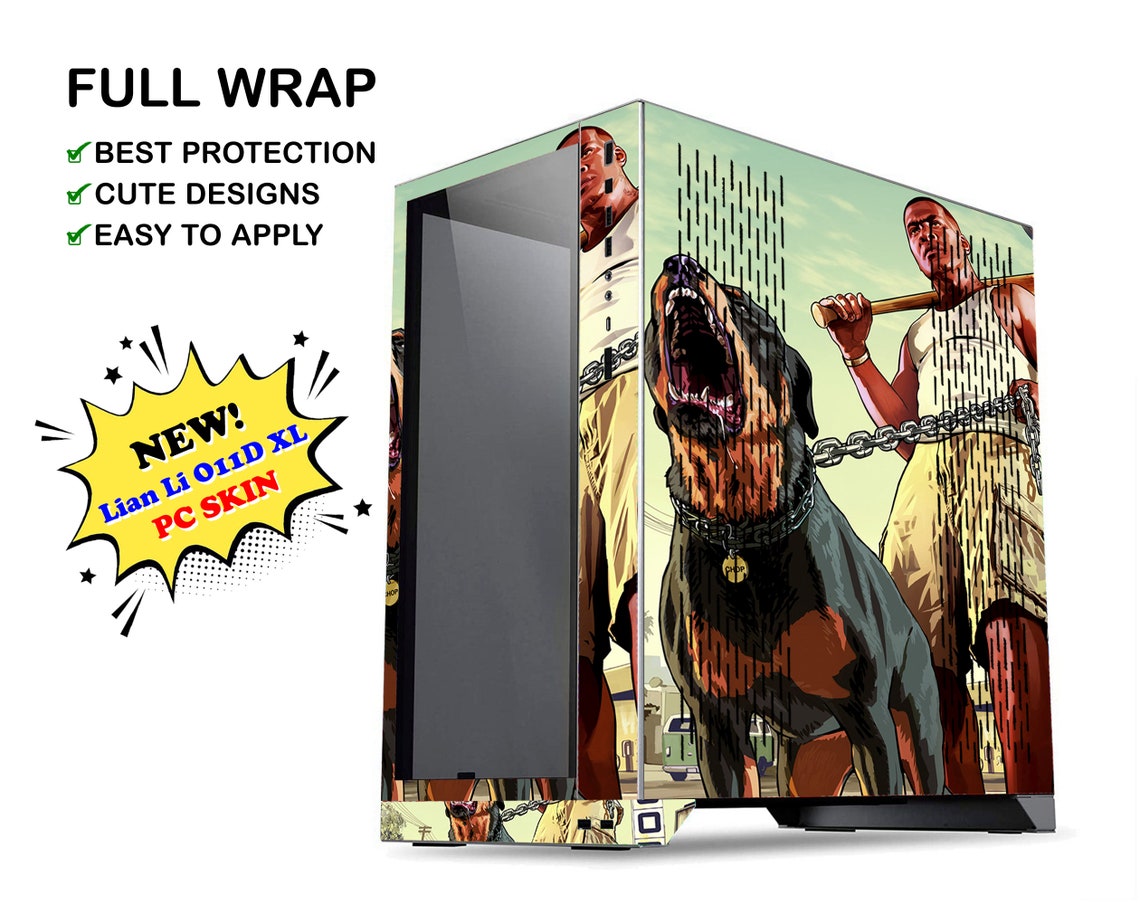 Grand Theft Auto Game LIAN Li O11D XL PC Vinyl Skin Videogames - Etsy