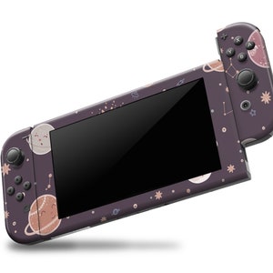Space Set Pattern Nintendo Switch Vinyl Cute Planets Skin Sun System ...