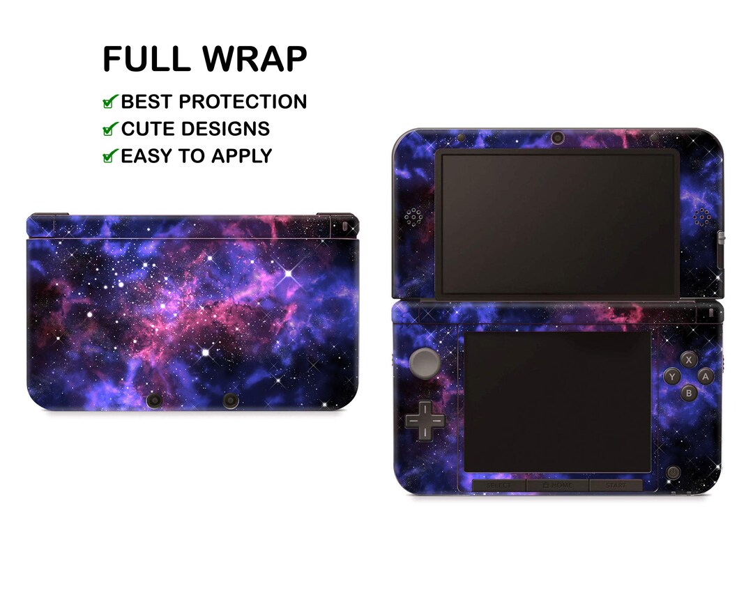 Deep Space Pattern Nintendo 3DS XL Vinyl Skin Universe & Stars Sky ...