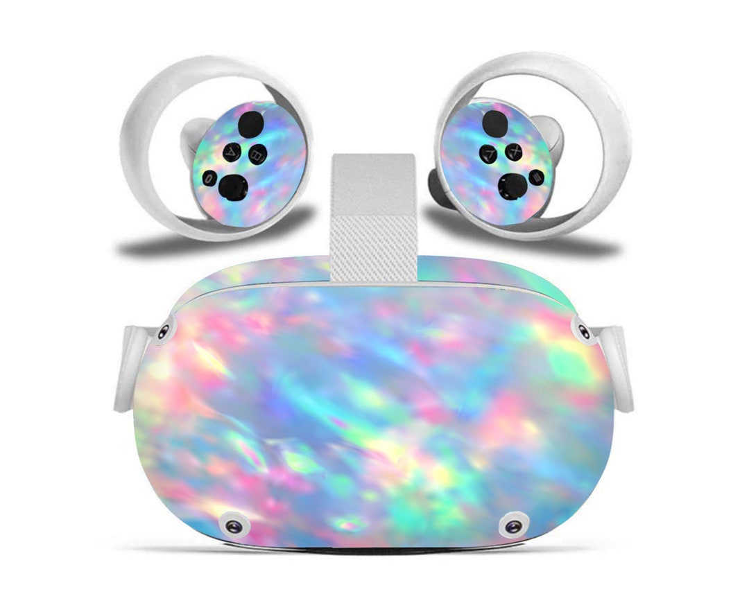 Mirror Holographic Oculus Quest 2 Pattern Vinyl Skin Oculus Quest 2 VR ...