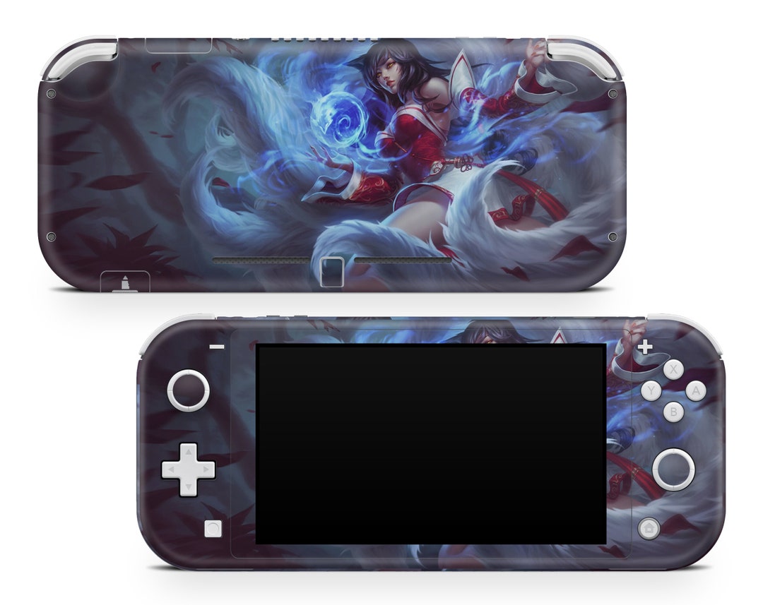 Ahri League of Legends Pattern Nintendo Switch Lite Vinyl Skin LOL ...