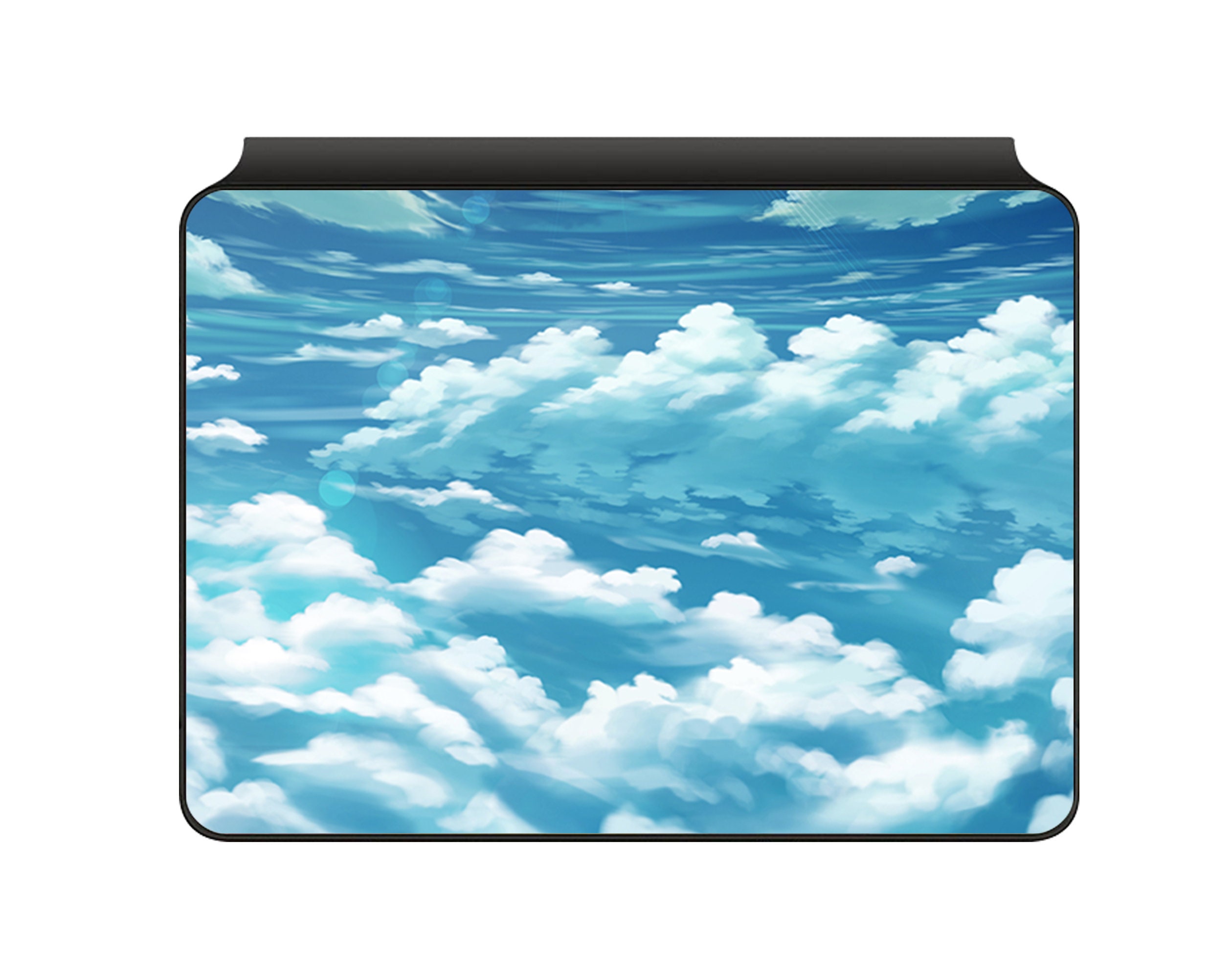 IPad 2021 Keyboard Light Blue Cloudy Sky Landscape Pattern | Etsy