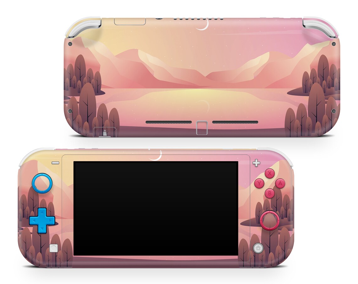 Starlight Night Nintendo Switch Lite Vinyl Skin Violet Pink - Etsy