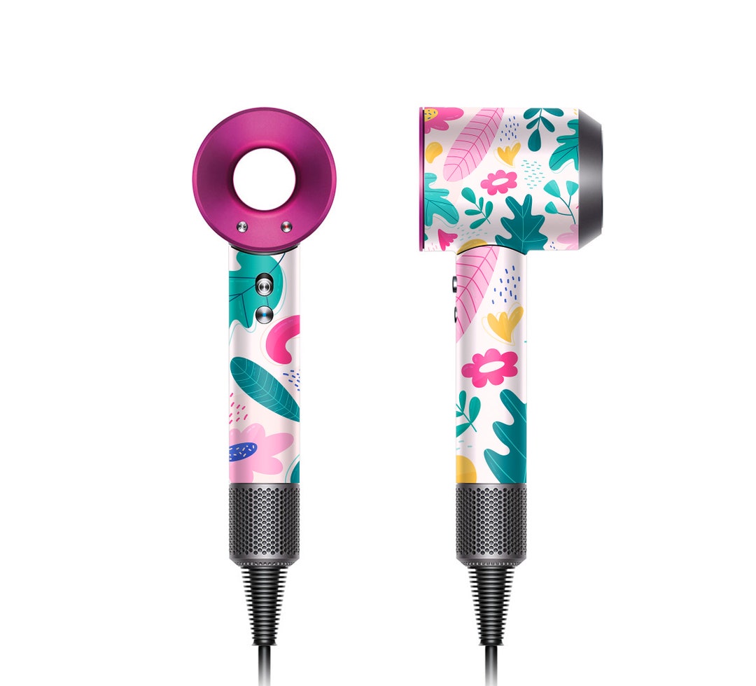 Dyson Pastel Cartoon Floral Pattern Vinyl Skin Hair Dryer - Etsy