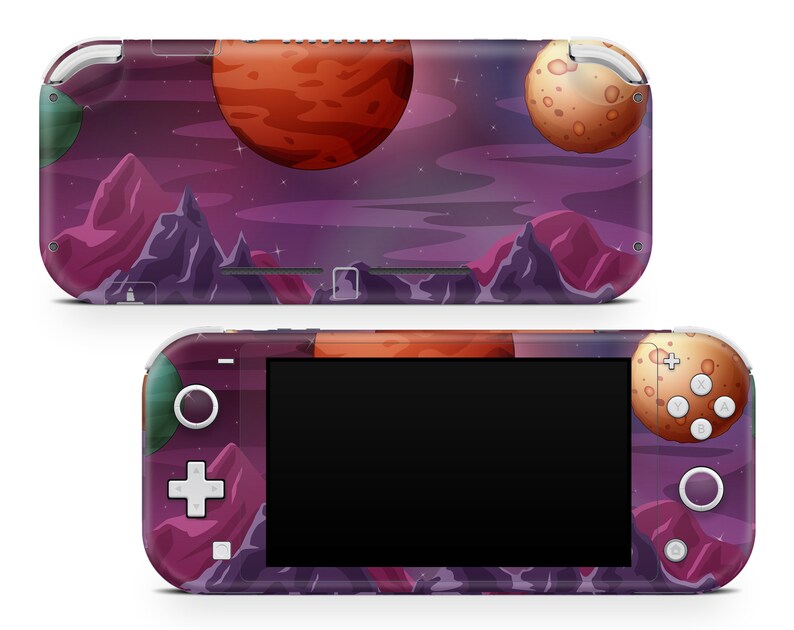 Deep Purple Moonlight Sky Nintendo Switch Lite Vinyl Skin - Etsy