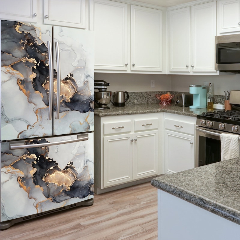 Refrigerator Skin - Etsy