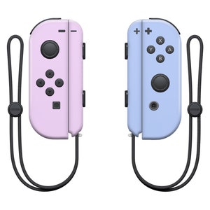 Solid Pastel Colors Nintendo Switch Skin Custom Multi-color Gamers ...