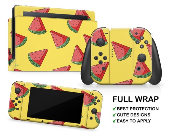 Watermelon Pattern Nintendo Switch Vinyl Skin Fruits Switch | Etsy
