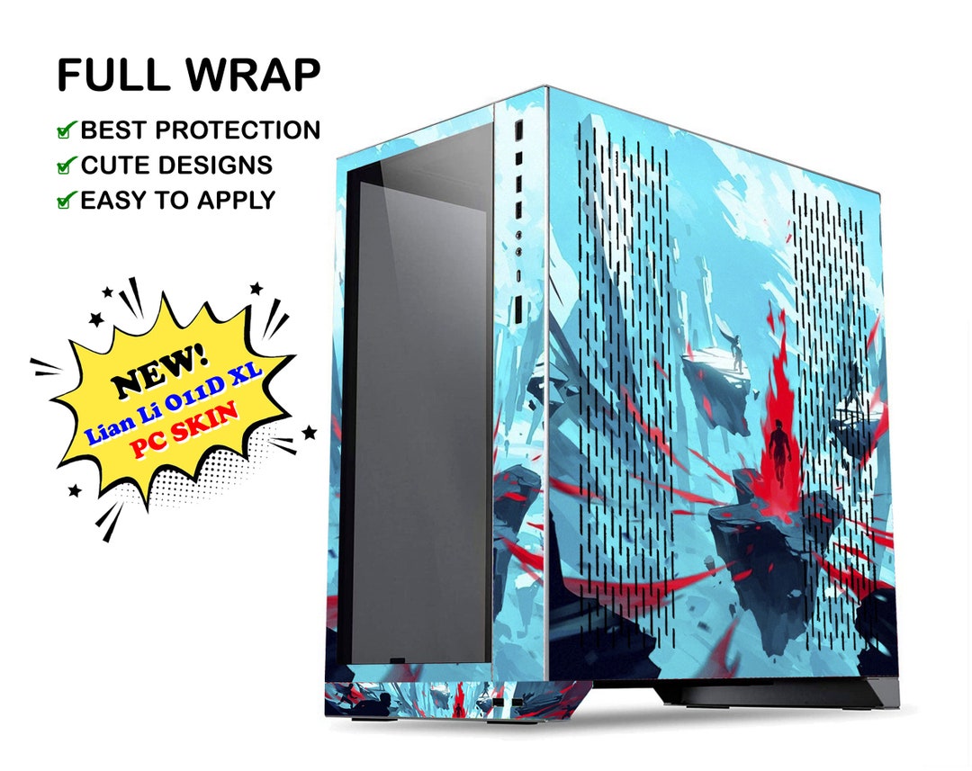 Blue Sky Anime Game LIAN Li O11D XL PC Vinyl Skin Videogames - Etsy