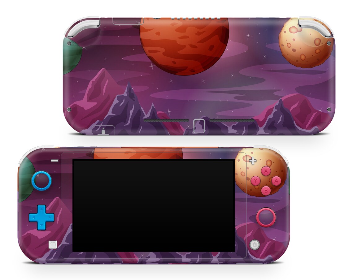 Deep Purple Moonlight Sky Nintendo Switch Lite Vinyl Skin - Etsy