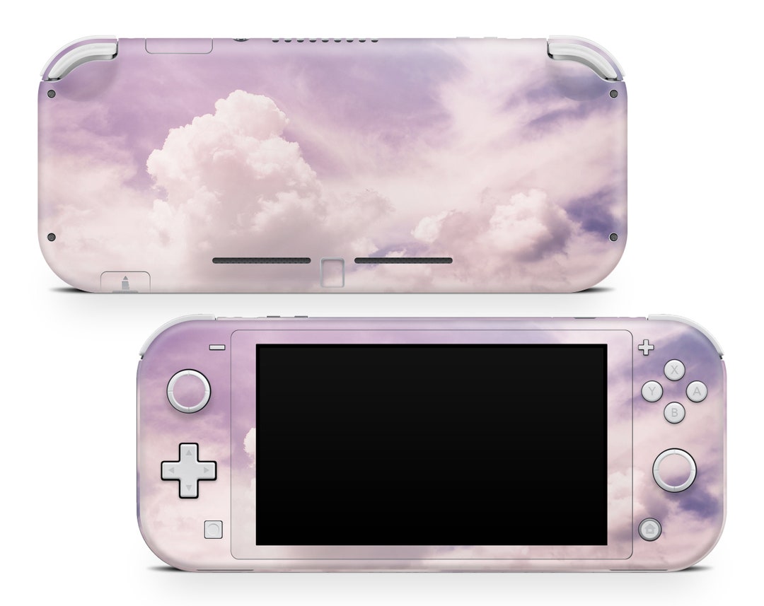 Pastel Purple Clouds Pattern Nintendo Switch Lite Vinyl Skin - Etsy