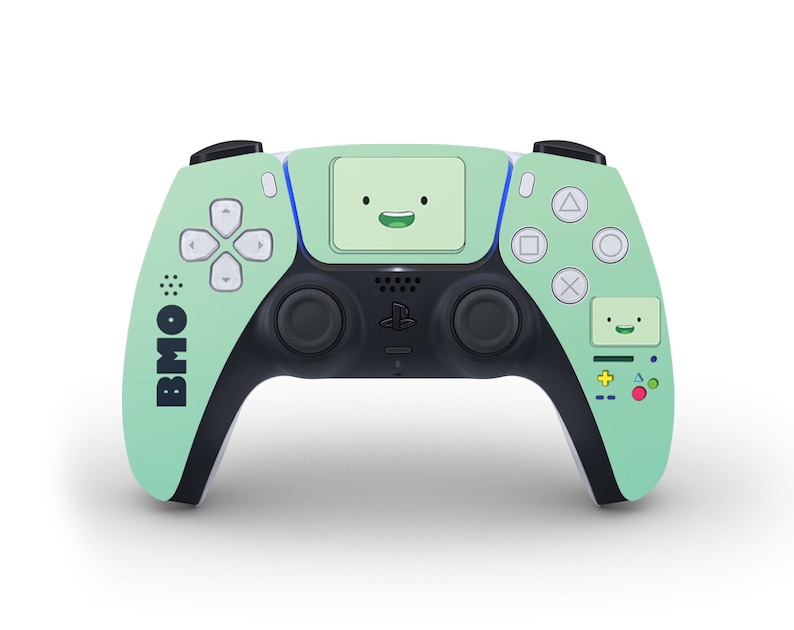 Playstation 5 Pro Adventure Time Beemo BMO Skin PS5 Beemo BMO Pattern ...