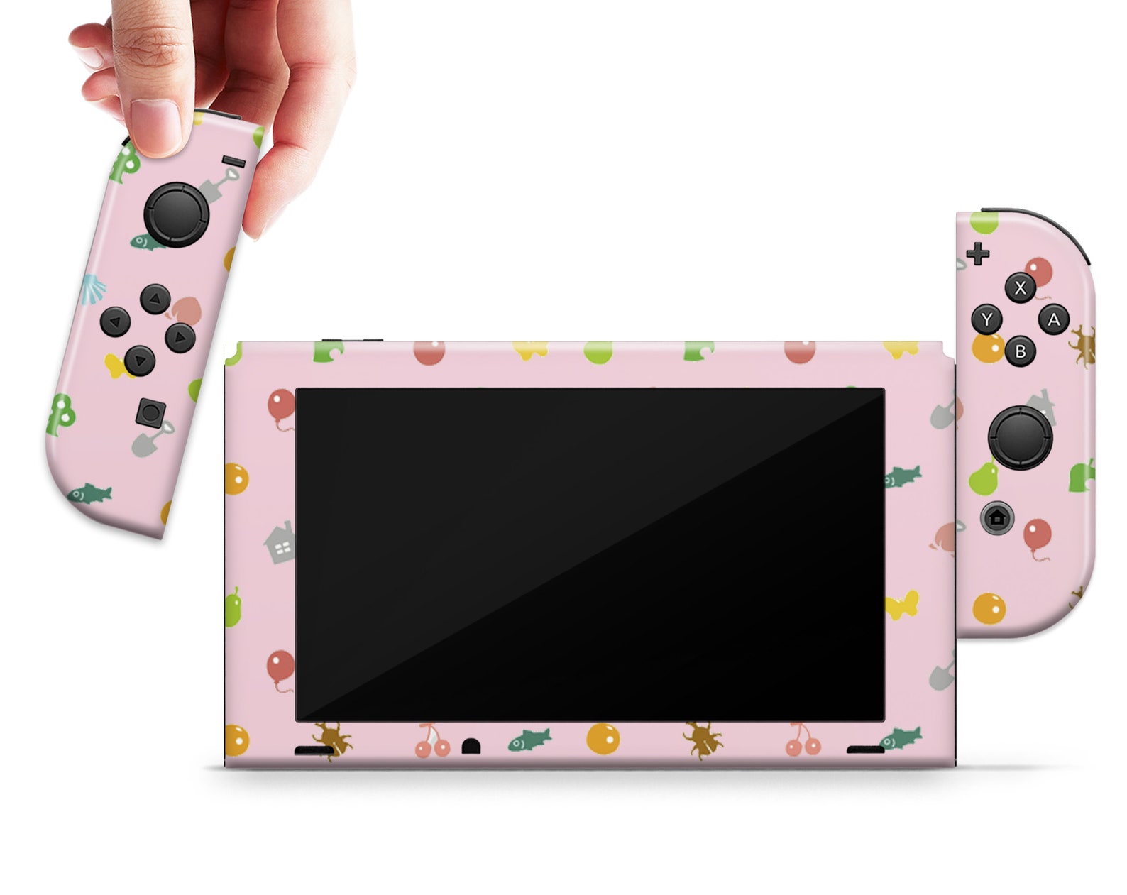 Animal Crossing New Horizons Pattern Nintendo Switch Vinyl - Etsy