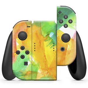 Acrylic Painting Nintendo Switch Vinyl Sticker Colorful Liquid - Etsy