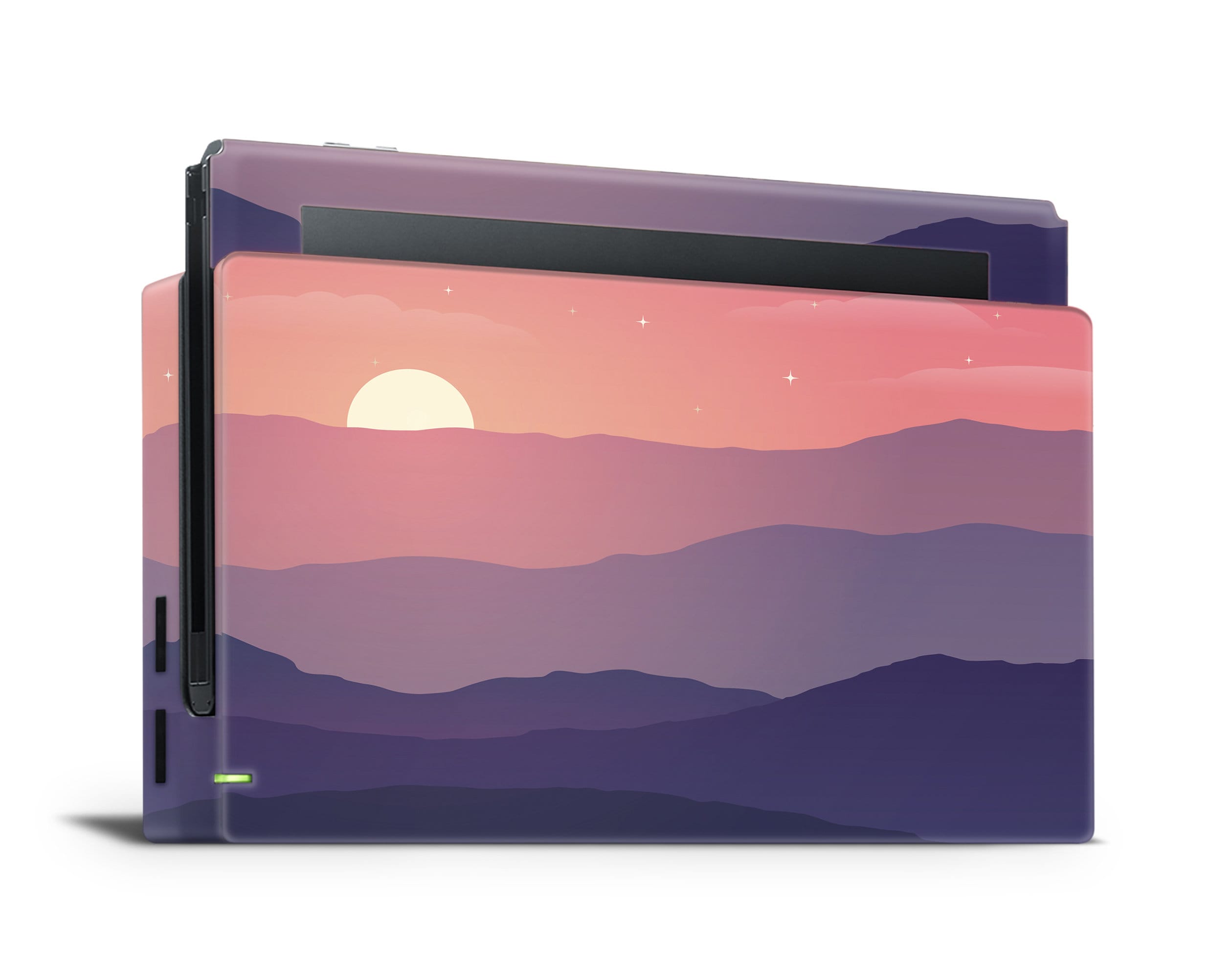 Purple Sunset Nintendo Switch Skin Mountains Landscape Joy - Etsy