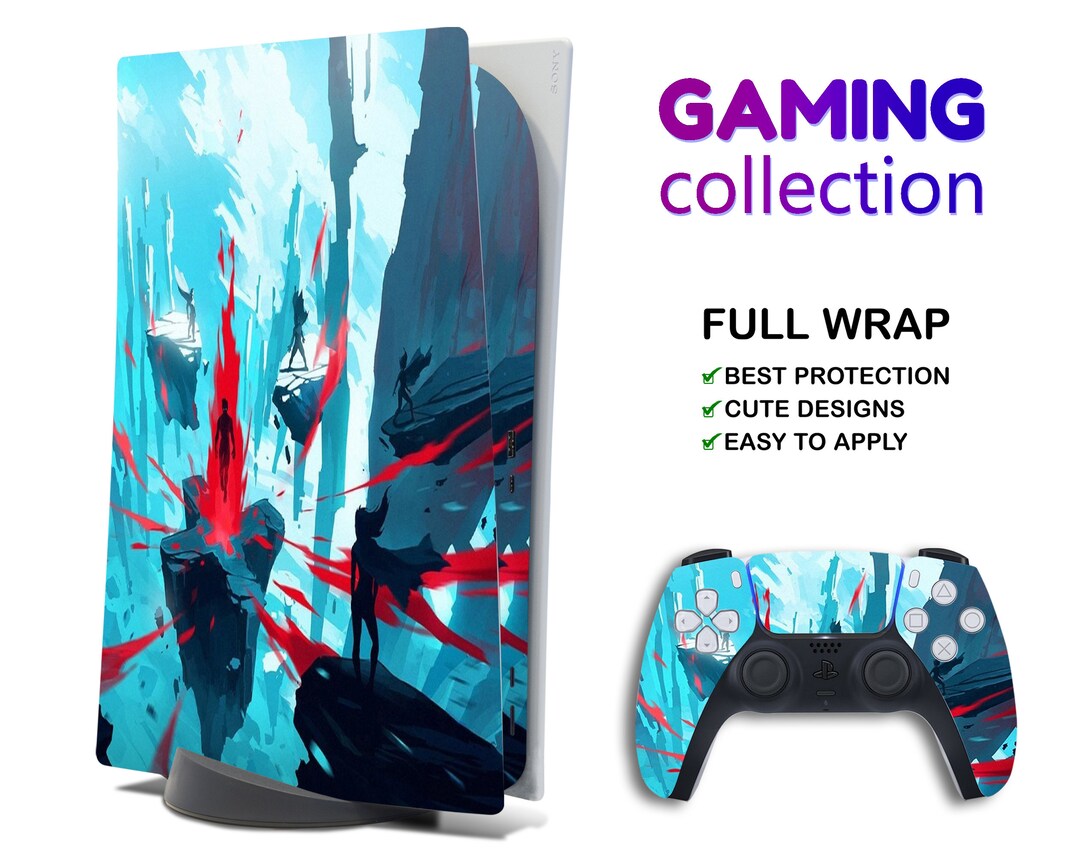 Kawaii Anime Gaming PS5 Vinyl Skin PS4 Pro Videogames Skin PS5 - Etsy