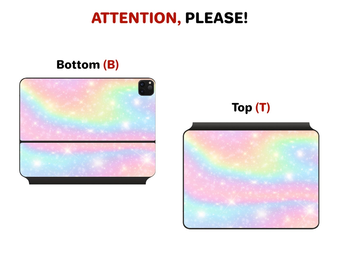 Ipad 2021 Keyboard Light Blue Cloudy Sky Landscape Pattern - Etsy