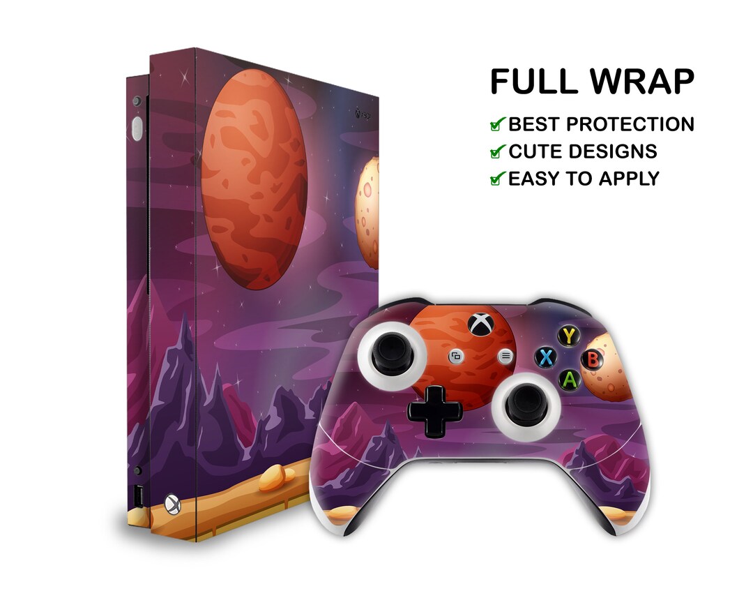 Xbox One X Deep Violet Space Pattern Skin Xbox One S Red - Etsy