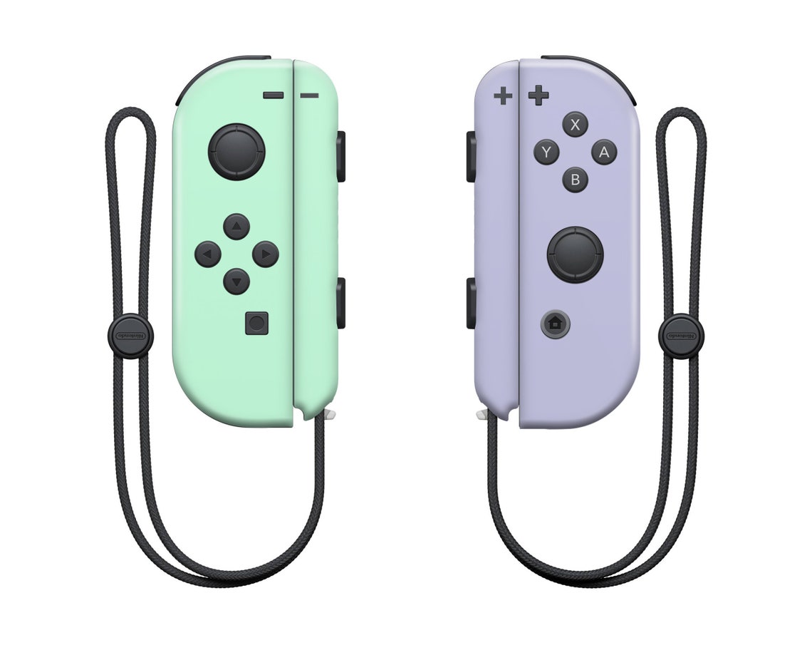 Solid Pastel Colors Nintendo Switch Skin Custom Multi-color - Etsy