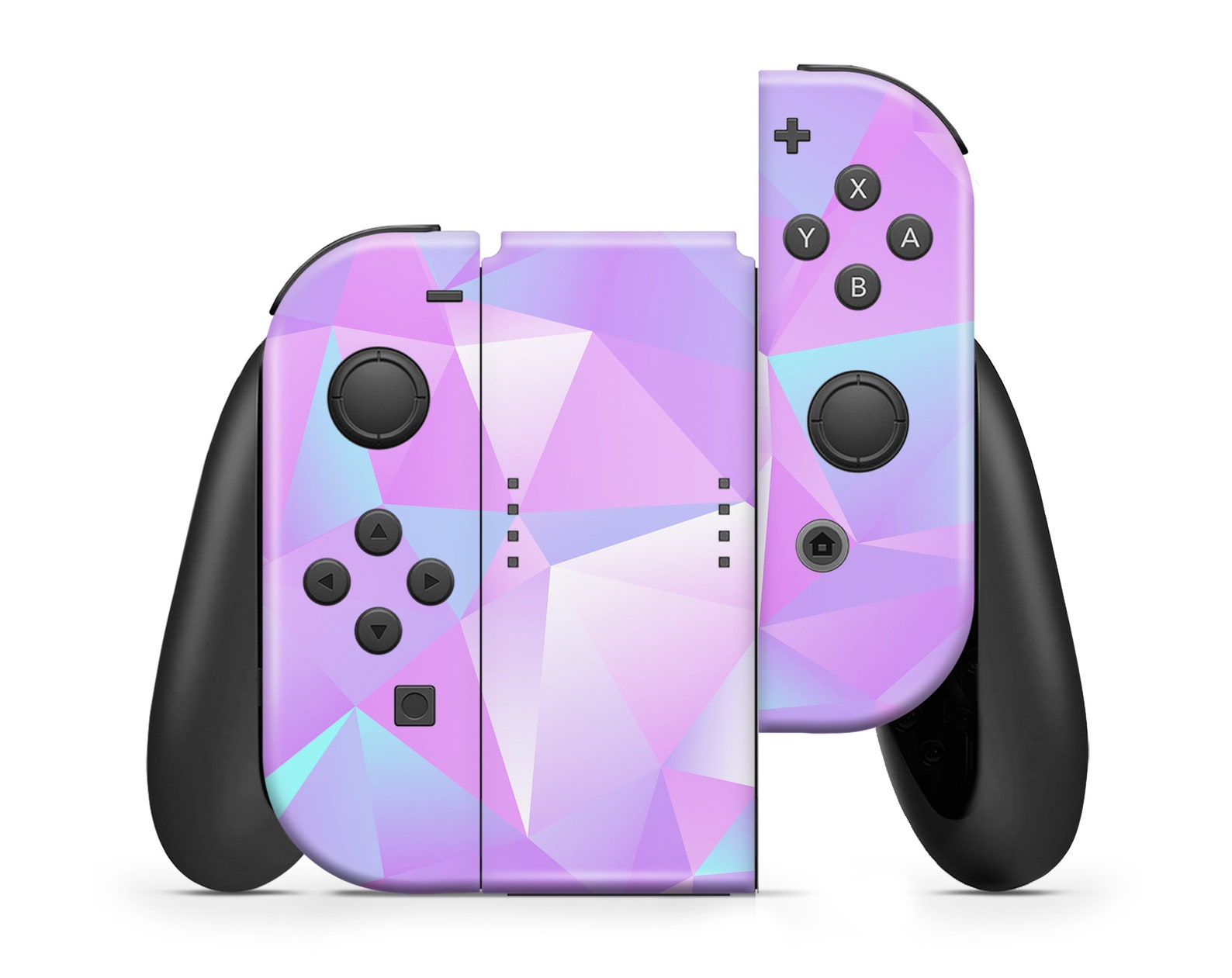 Colorful Rainbow Nintendo Switch Vinyl Sticker Violet - Etsy