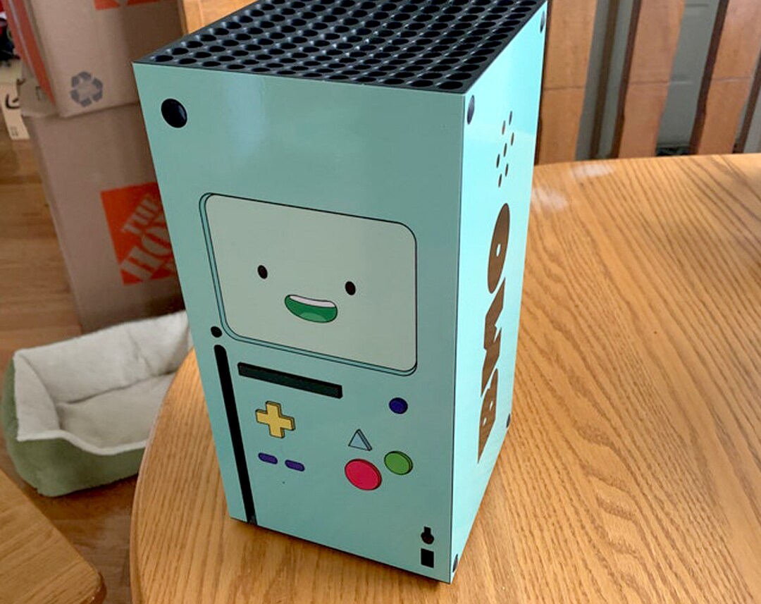 Kawaii Adventure Time Beemo BMO Xbox One X Skin Xbox One S Beemo BMO ...