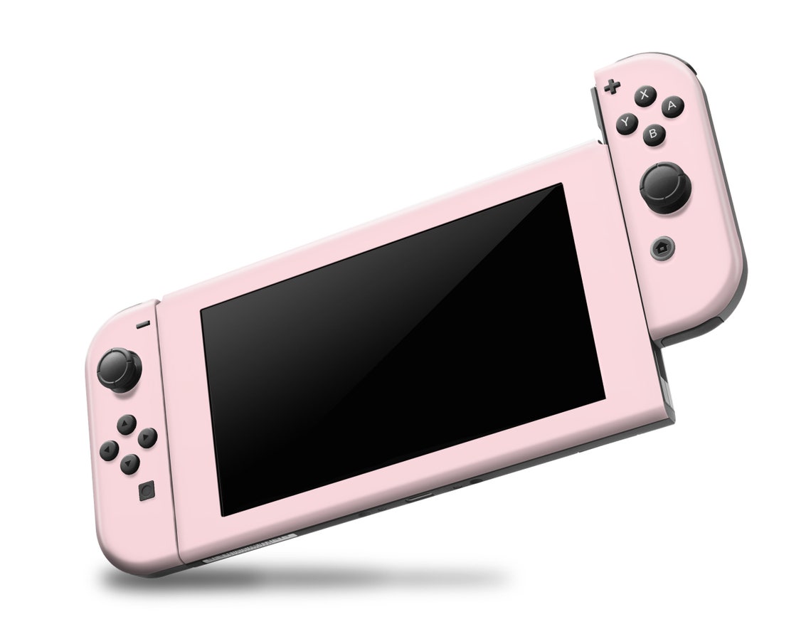 Nintendo Switch Vinyl Skin Pink Pastel Solid Colors Joy Cons - Etsy
