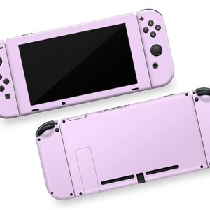 Solid Pastel Colors Nintendo Switch Skin Custom Multi-color Gamers ...