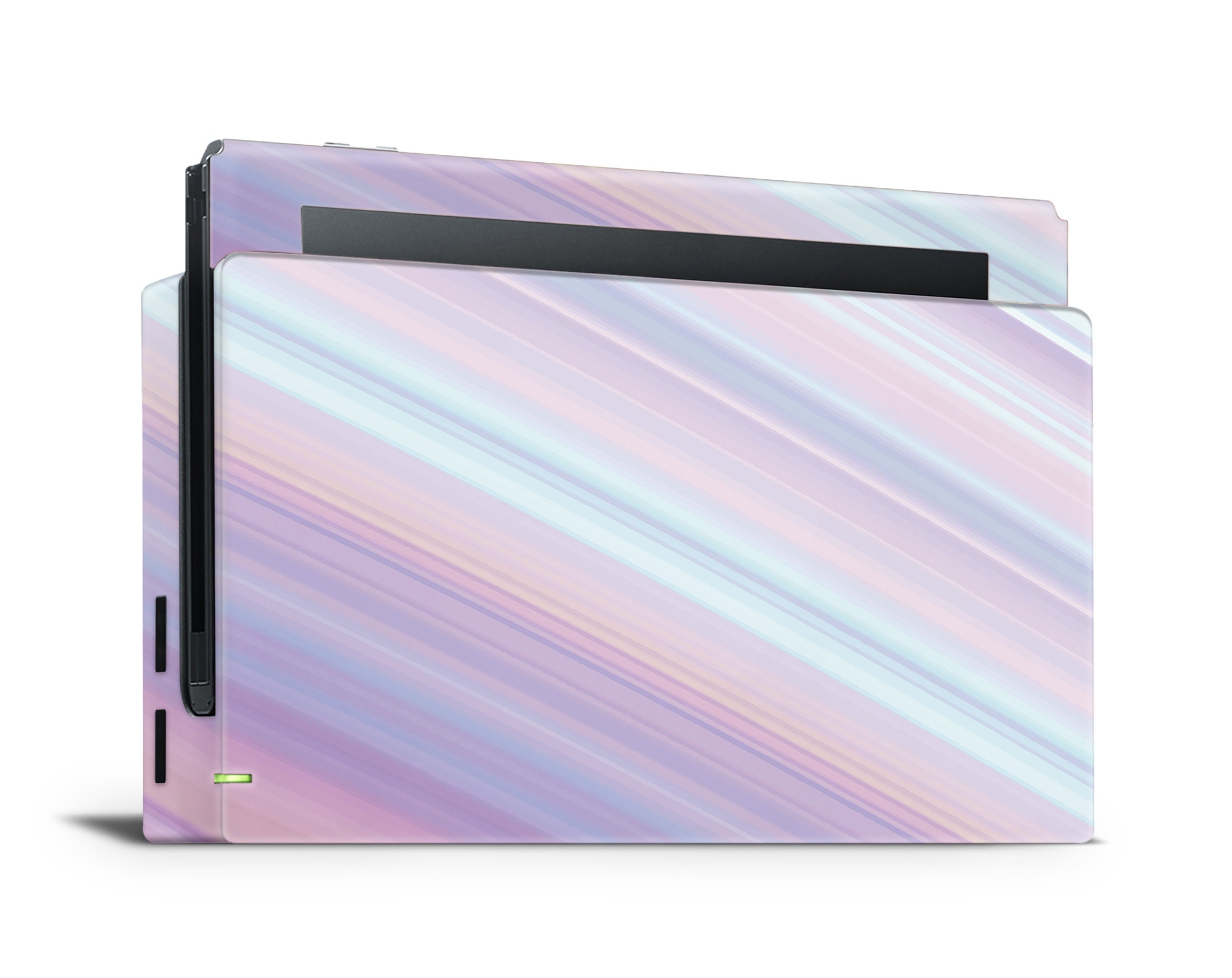 Colorful Rainbow Stripes Nintendo Switch Vinyl Sticker Violet - Etsy