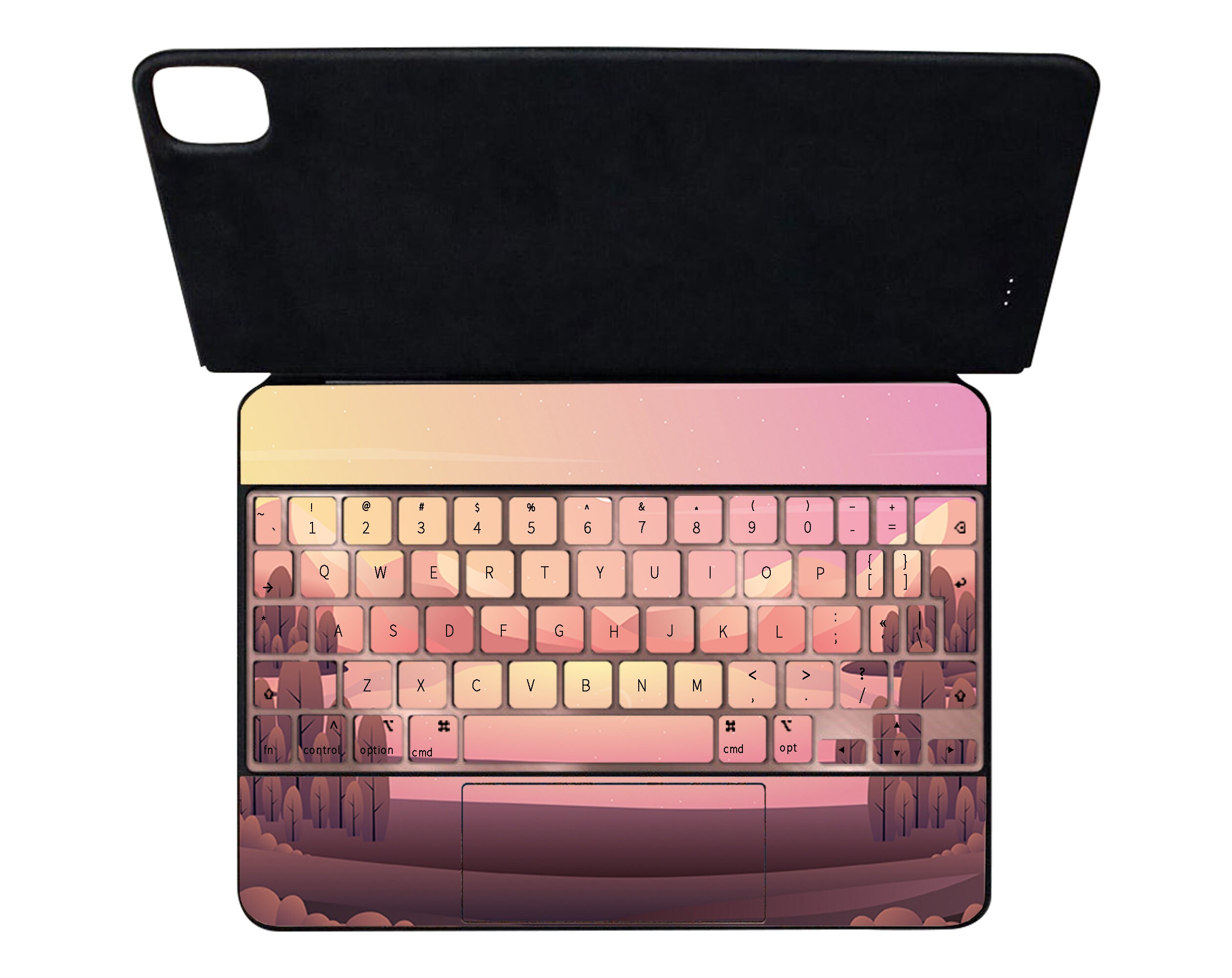 Purple Desert Landscape iPad 11 Gen 1/2/3 Magic Keyboard | Etsy