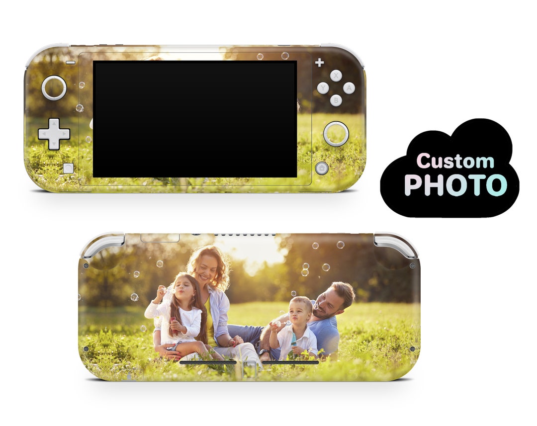 CUSTON PHOTO Nintendo Lite Skin Personalized Name Nintendo Switch Lite ...