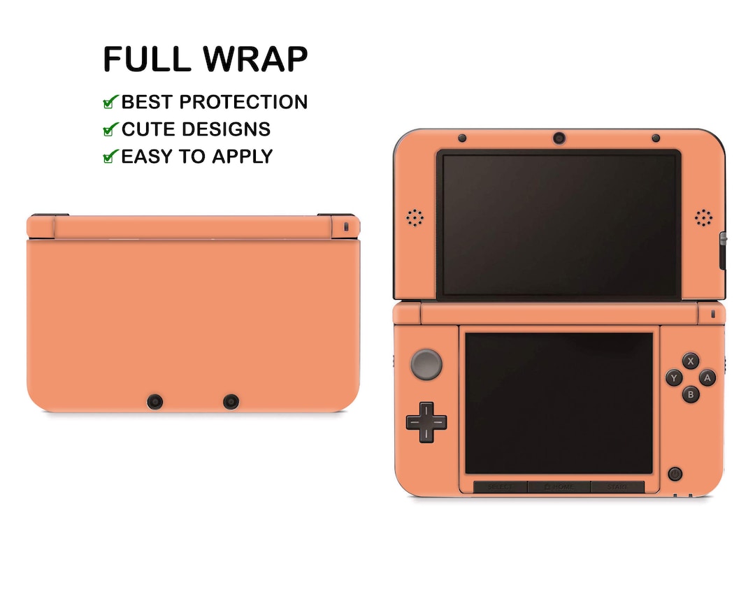 Solid Pastel Colors Nintendo 3DS XL Skin Custom Multi-color Gamers ...