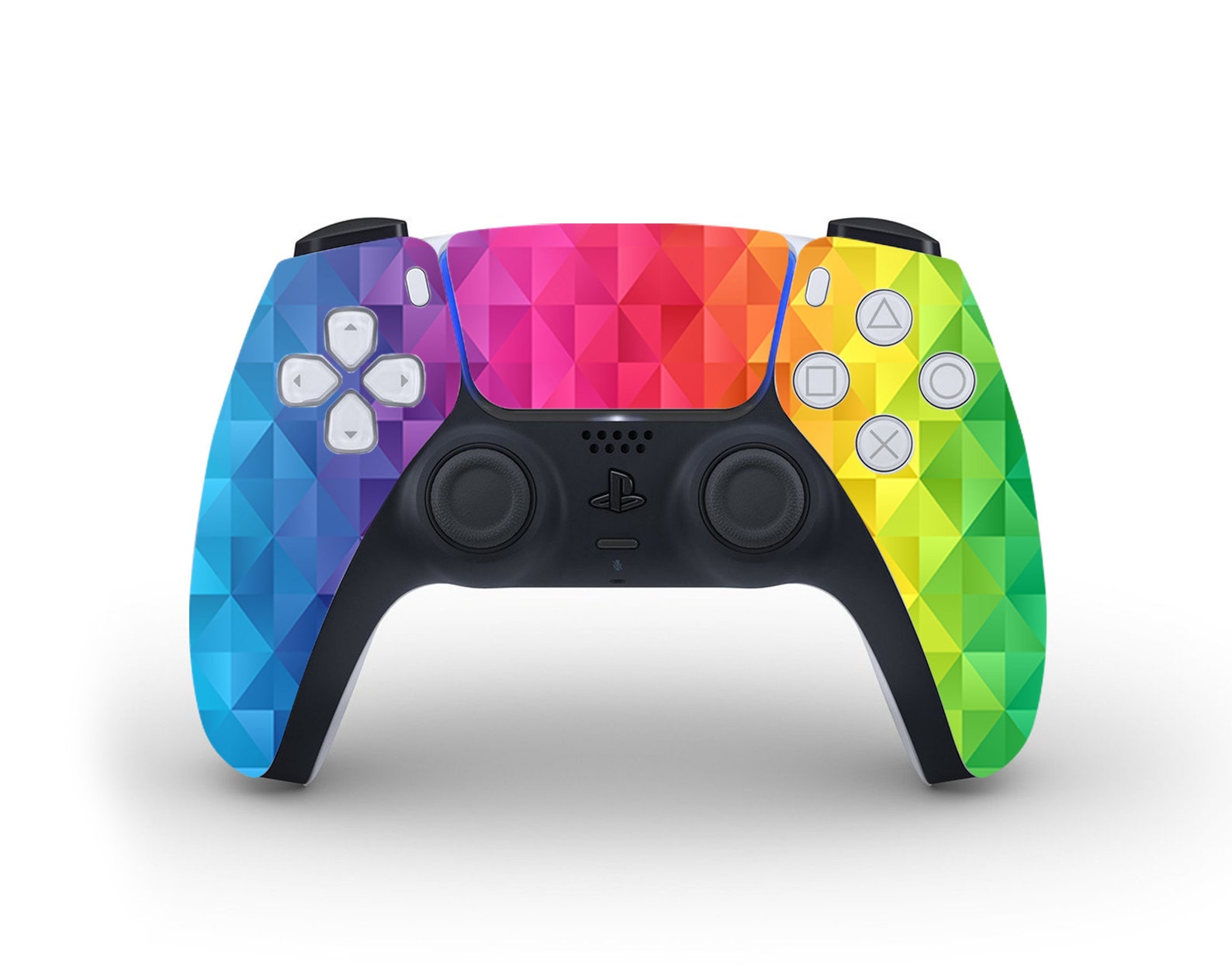 Playstation 4 Pro Rainbow Low Poly Skin PS5 Geometric Sticker | Etsy