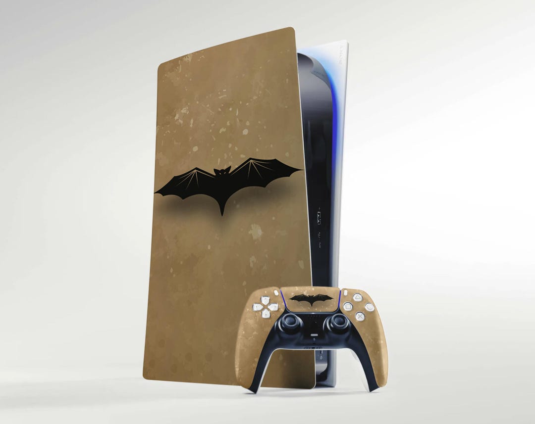 BAT Skins Playstation 5 Pro Pattern Bar Wrap Console PS5 Slim Stickers ...