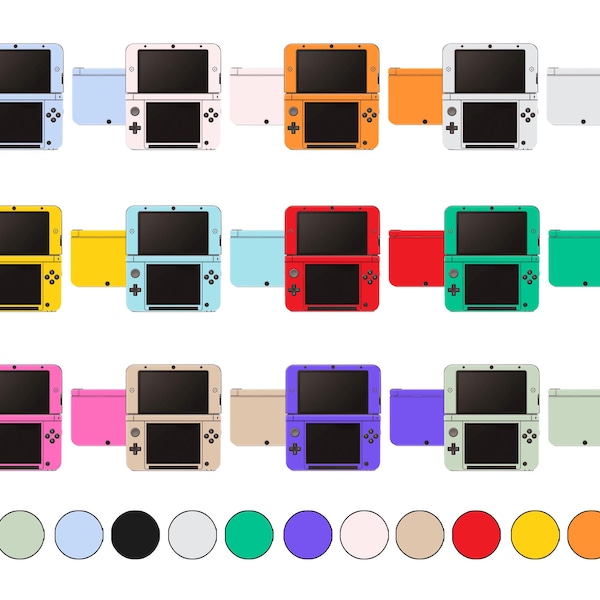 New 3ds Xl Vinyl Sticker - Etsy