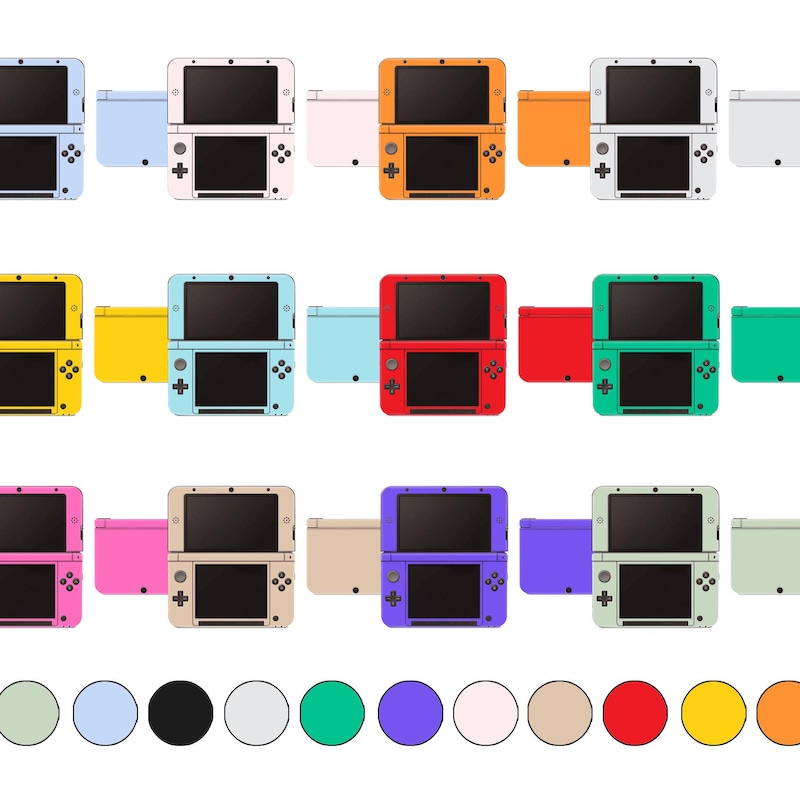 New 3ds Xl Vinyl Sticker - Etsy