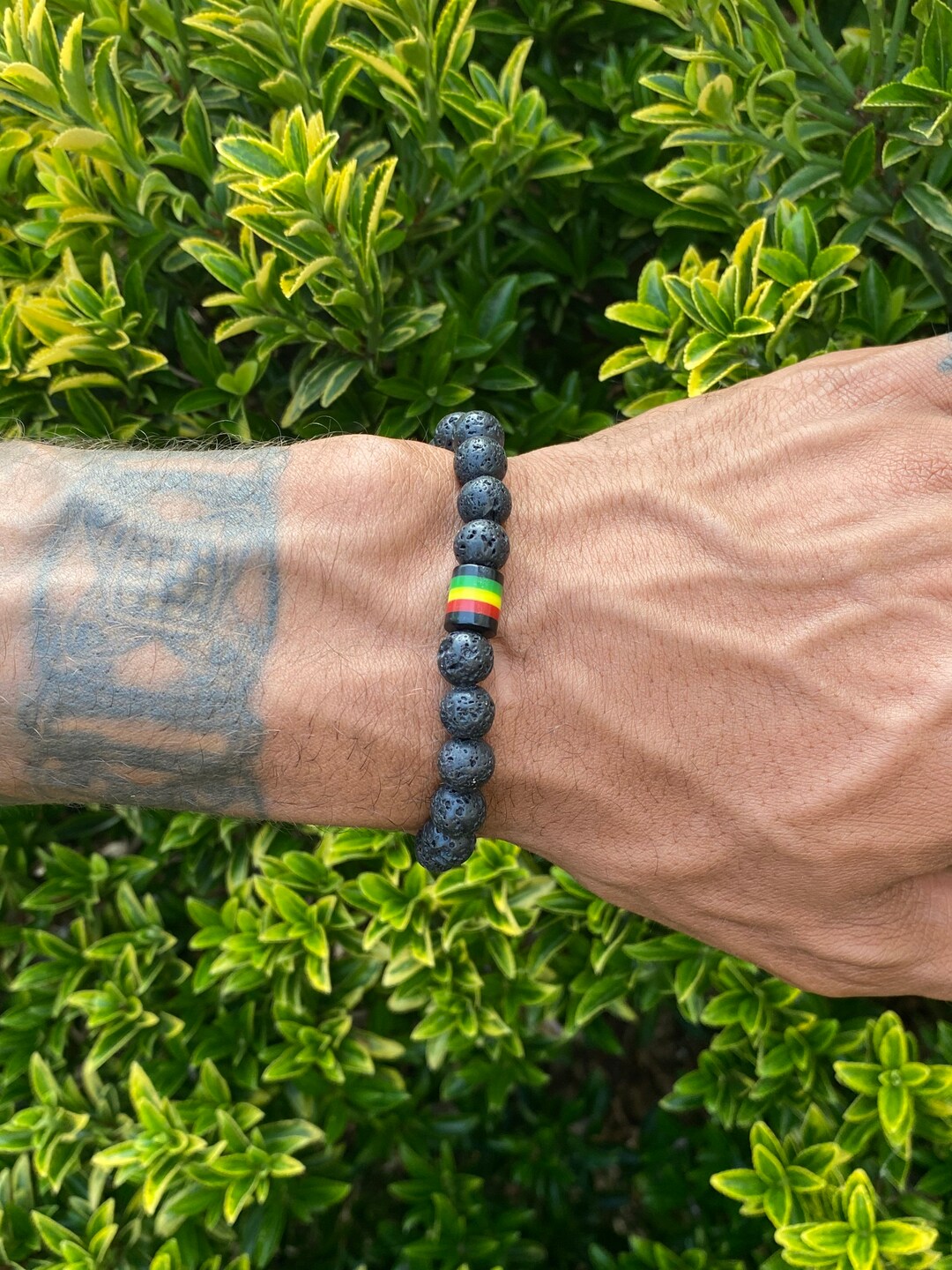 Rasta Bracelet, Jamaican, Rastafarian, Rasta Woman, Rasta Man, Unisex ...