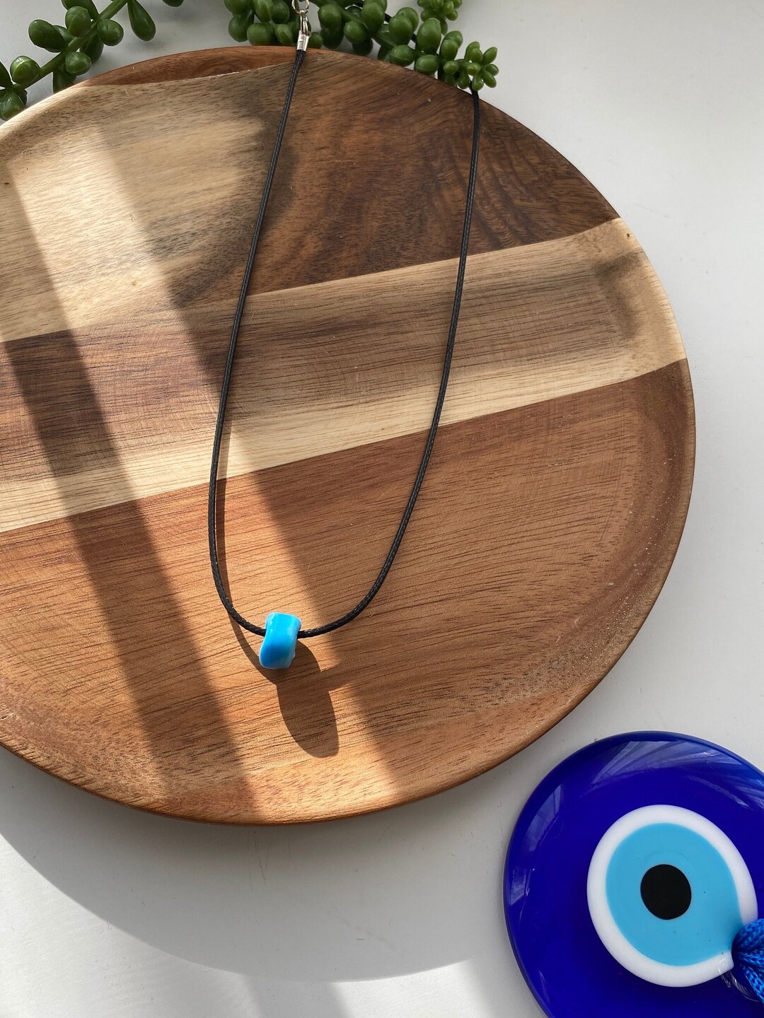 Traditional Turkish Evil Eye Necklace: Nazar Boncuk Protection - Etsy