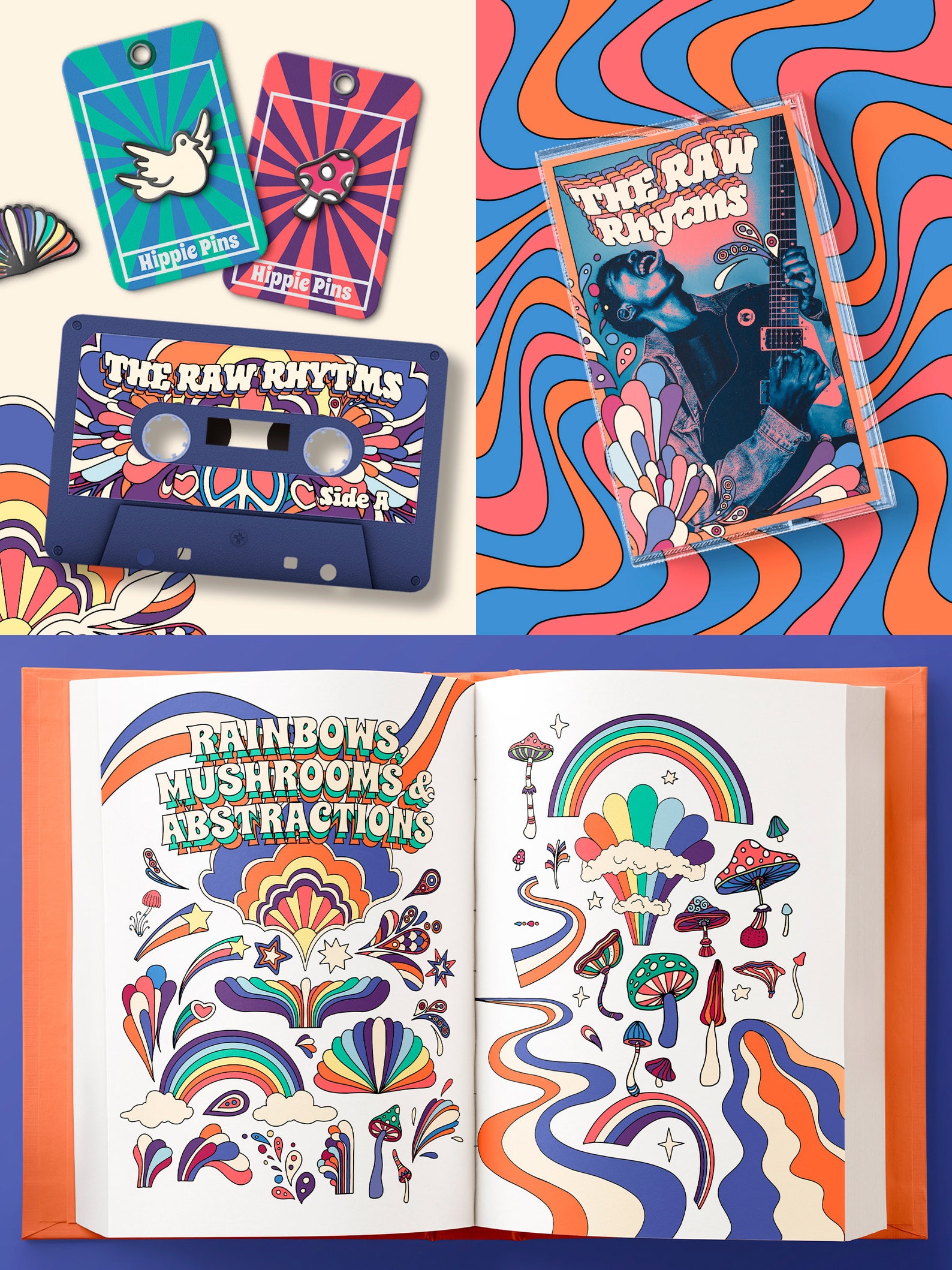 1971 • Retro Graphic Collection - Etsy