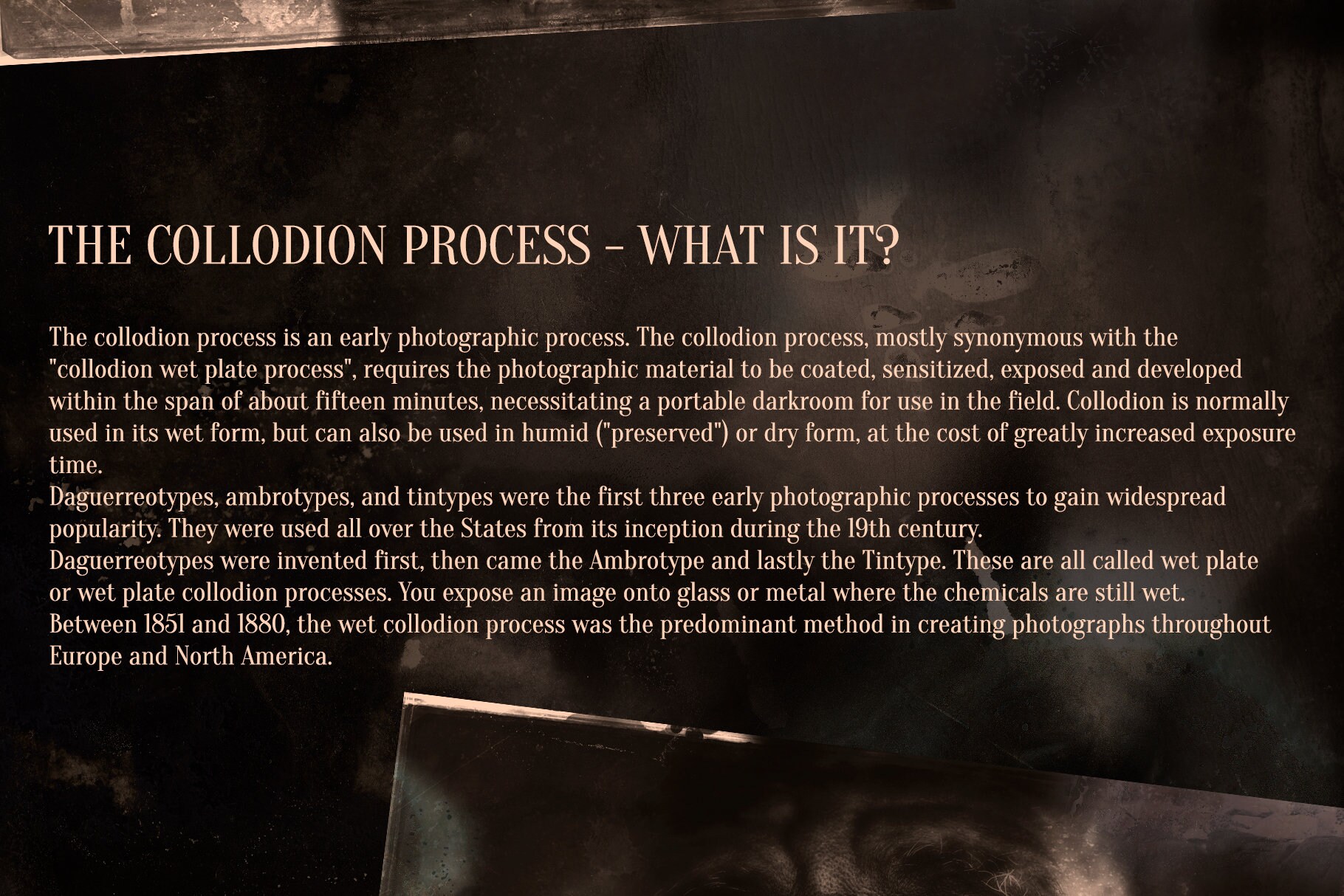 Collodion Photo Creator Photoshop Effect Retro Photo - Etsy