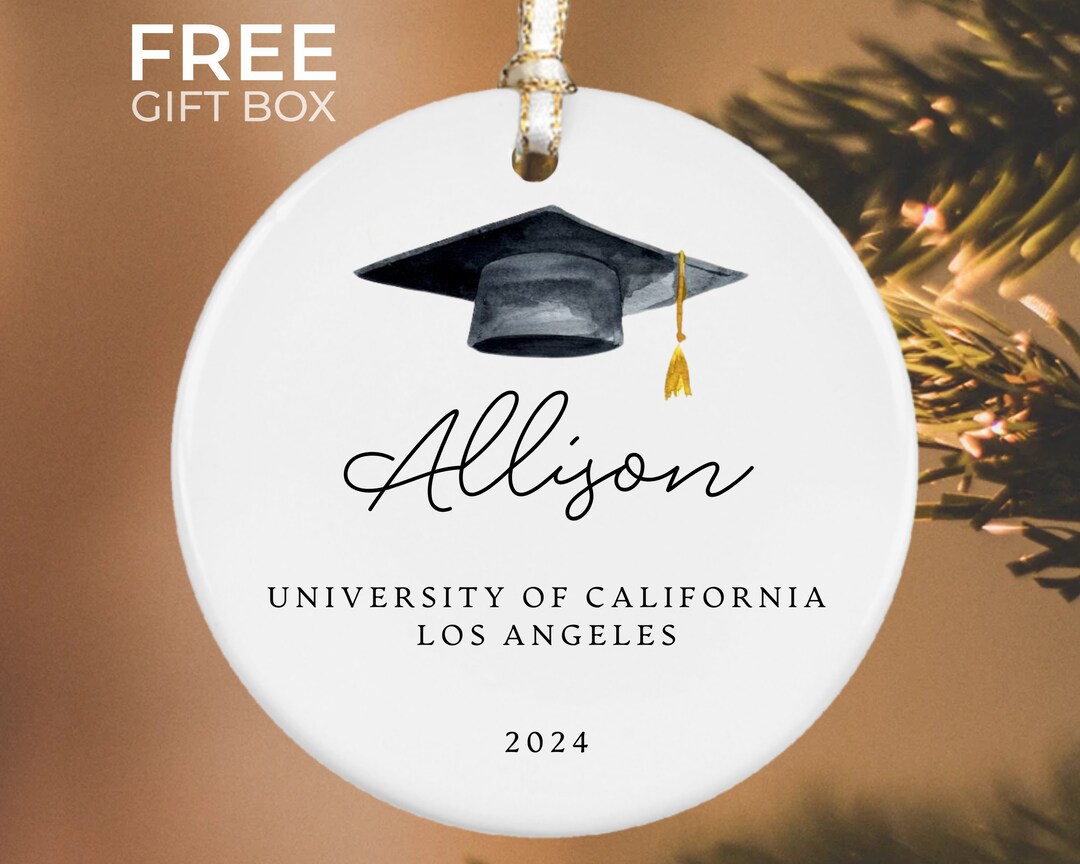 Personalized Graduation Gift, Graduation Ornament, Keepsake for ...