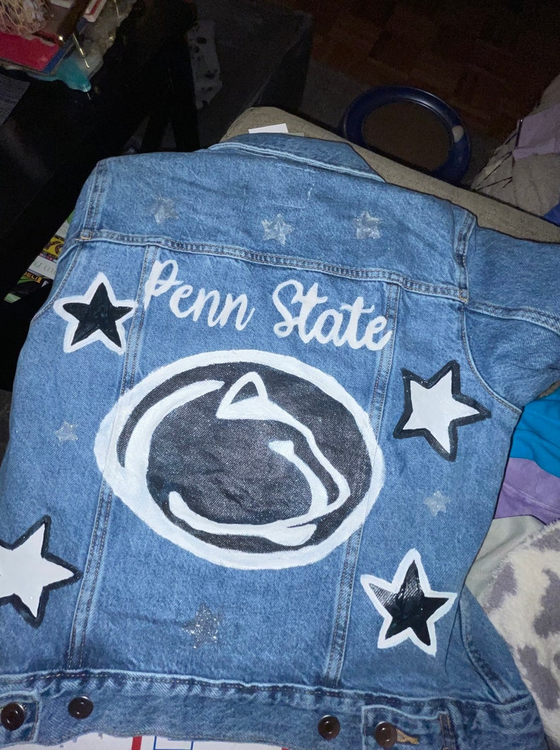 Custom College / Team Denim Jackets - Etsy