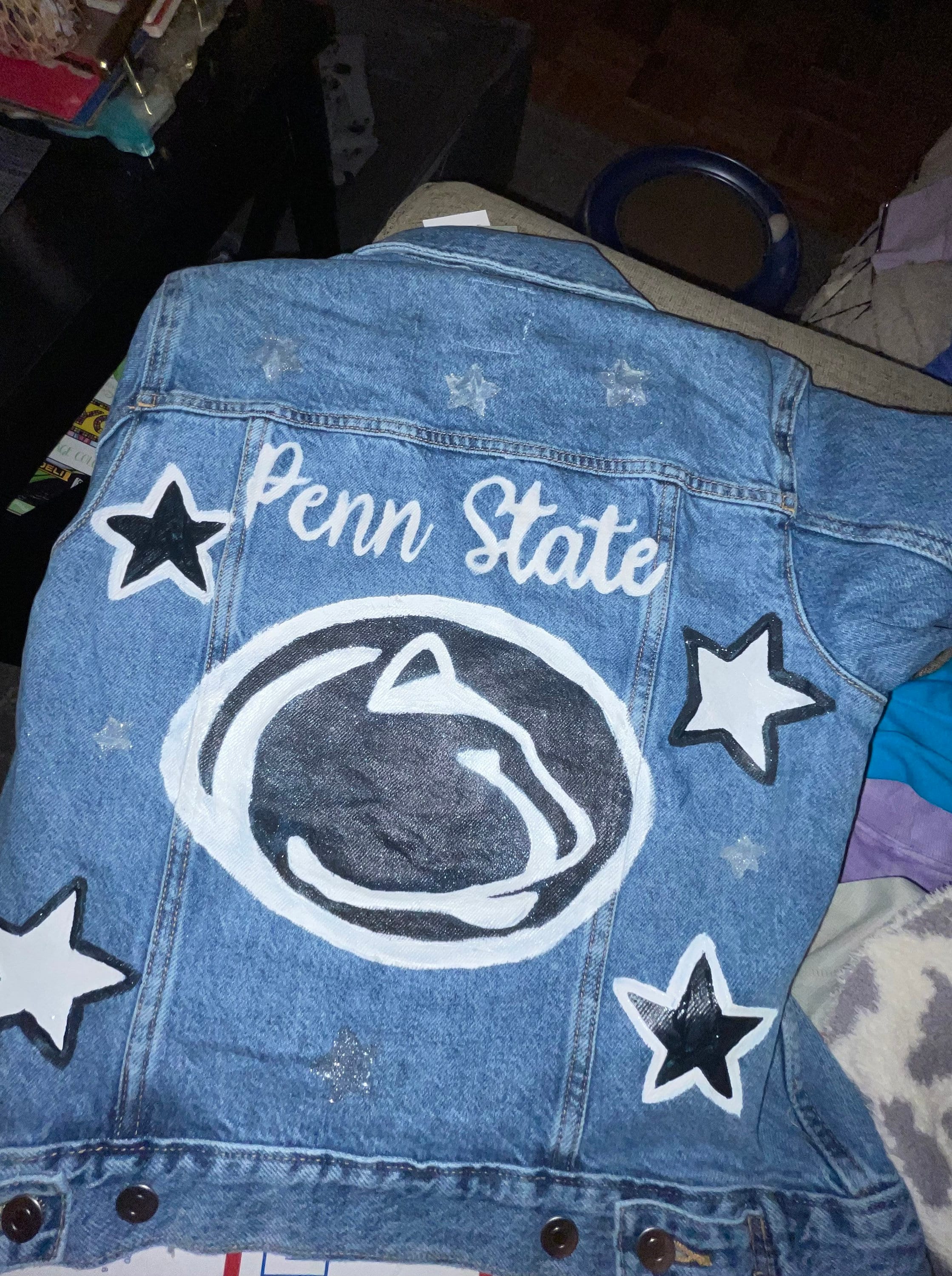 Custom College / Team Denim Jackets - Etsy