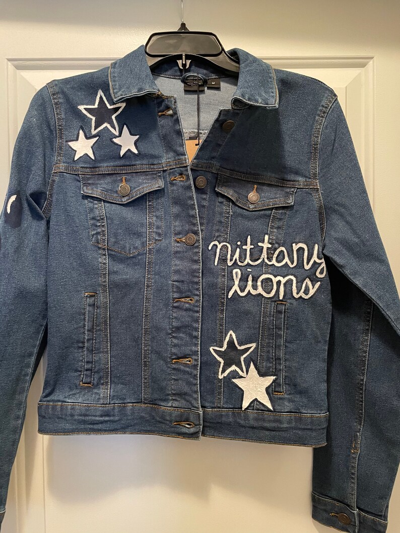 Custom College / Team Denim Jackets | Etsy