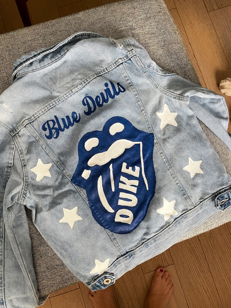 Custom College / Team Denim Jackets - Etsy