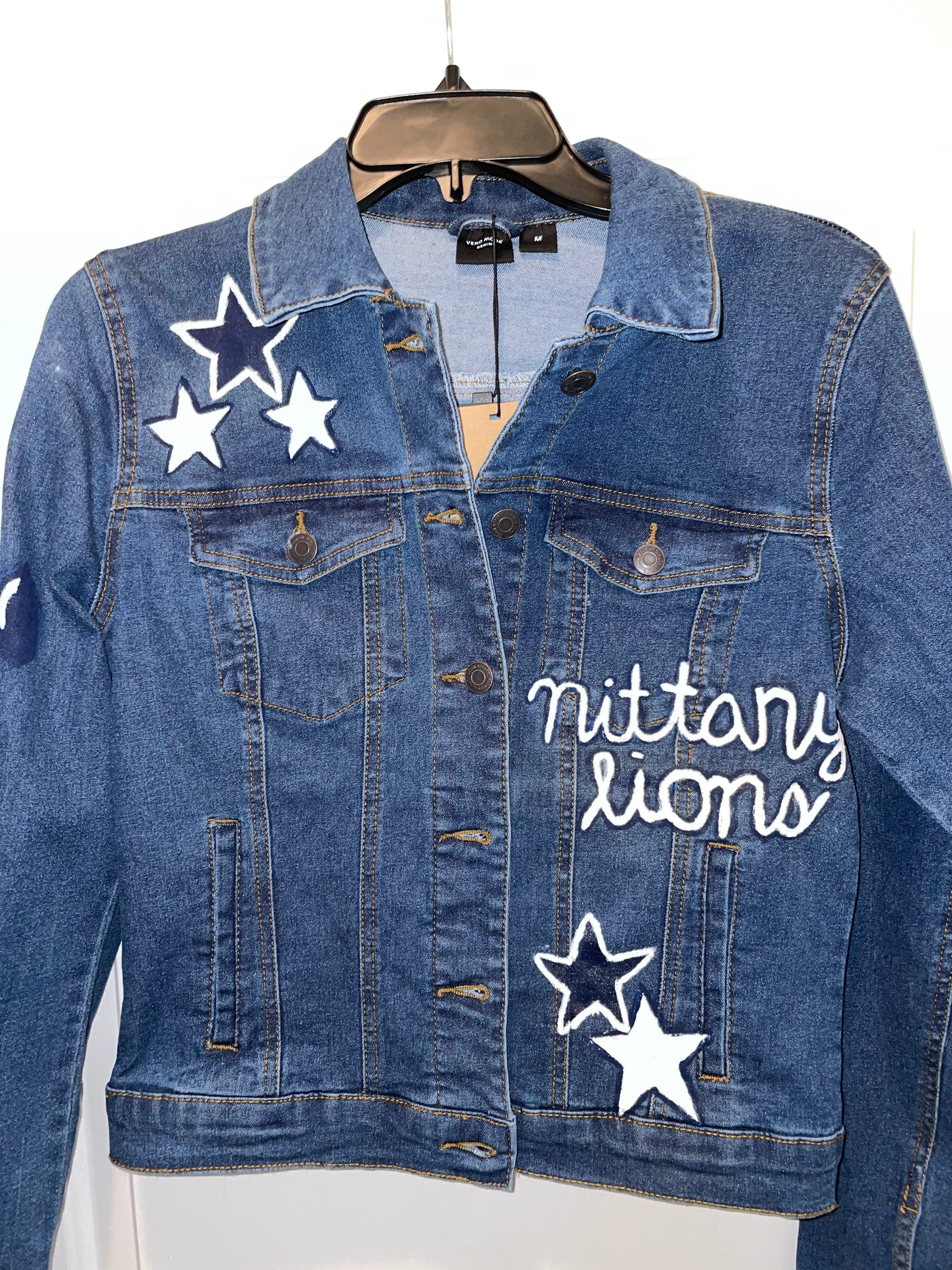 Custom College / Team Denim Jackets - Etsy