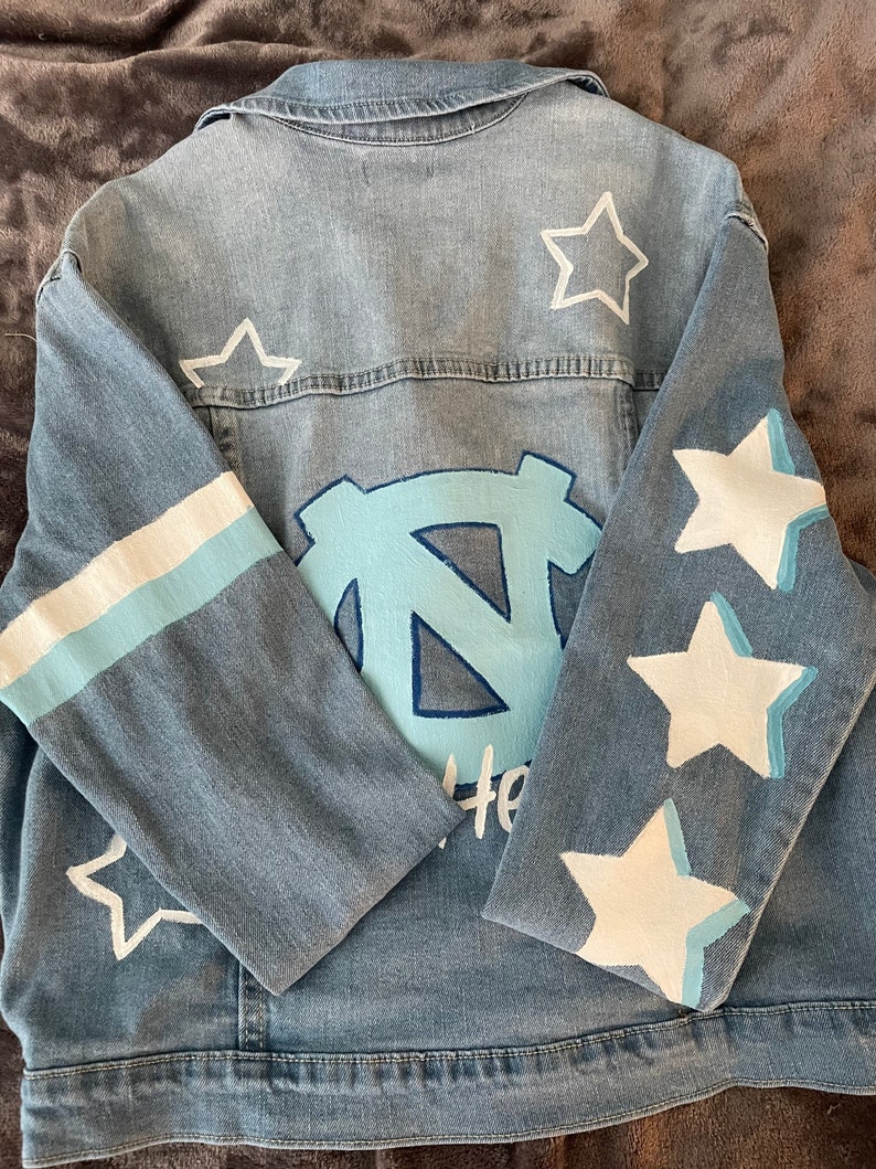 Custom College / Team Denim Jackets - Etsy