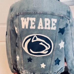 Custom College / Team Denim Jackets - Etsy