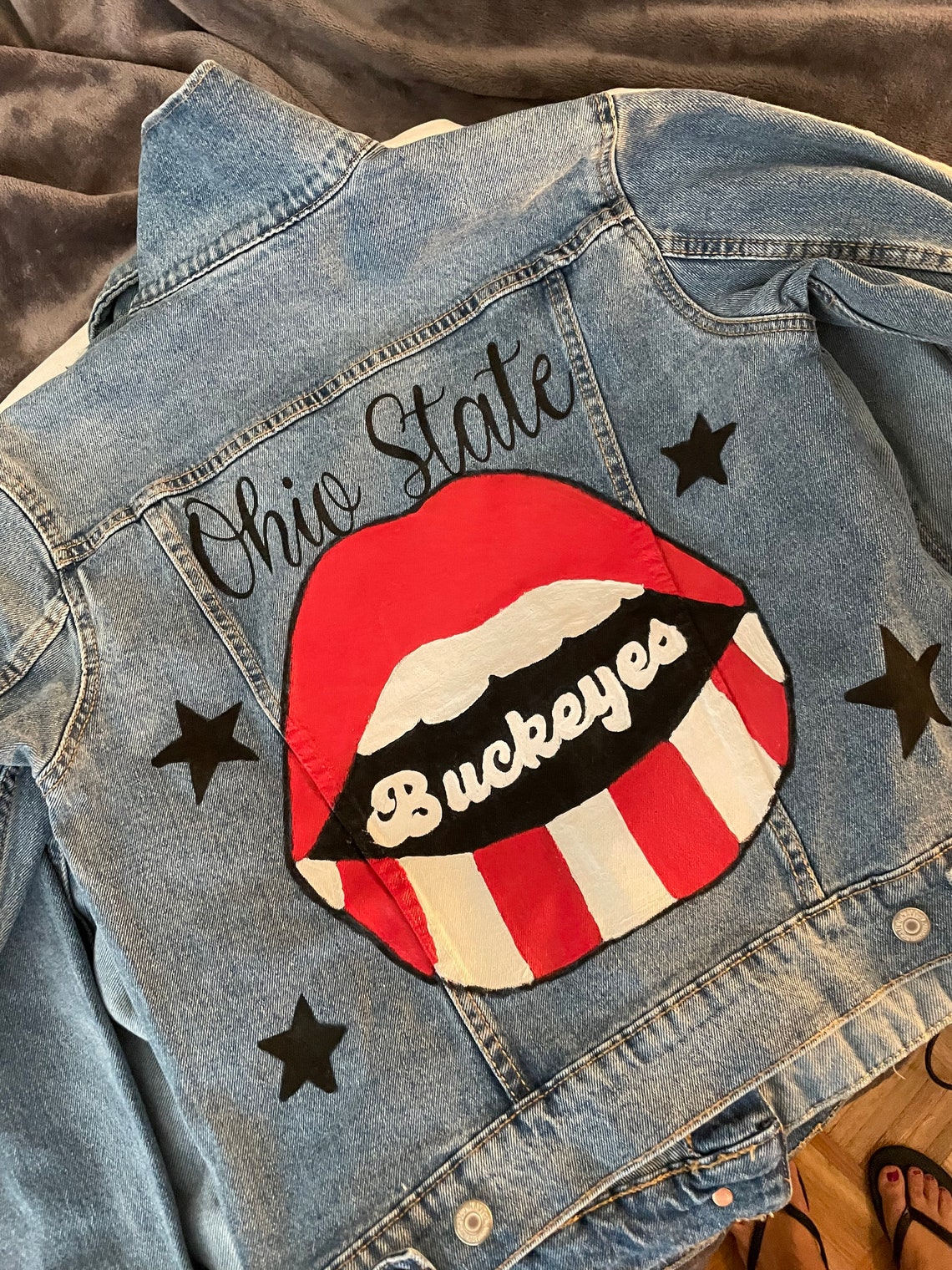 Custom College / Team Denim Jackets - Etsy