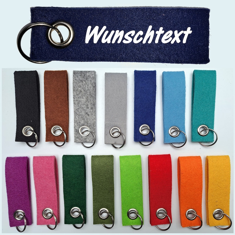 Felt Keychain - Etsy